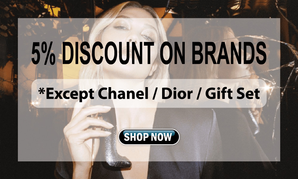 5% discount on brands