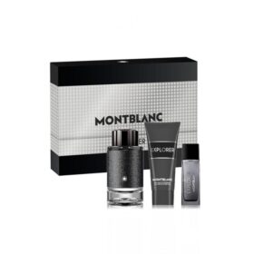 Mont Blanc Explorer 3 pcs Gift Set 100ml EDP + 15ml Miniature + 100ml SG